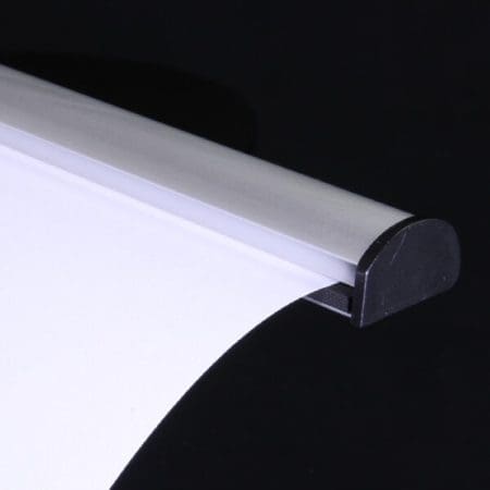 Snap Grip Rail Set 914mm Silver | Mills Display