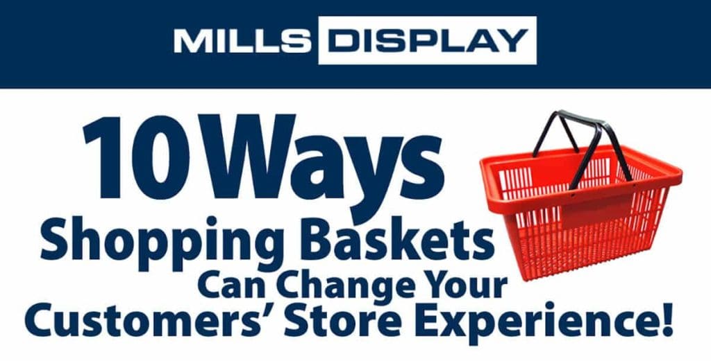 Shopping Baskets Improve Customer Experience Infographic