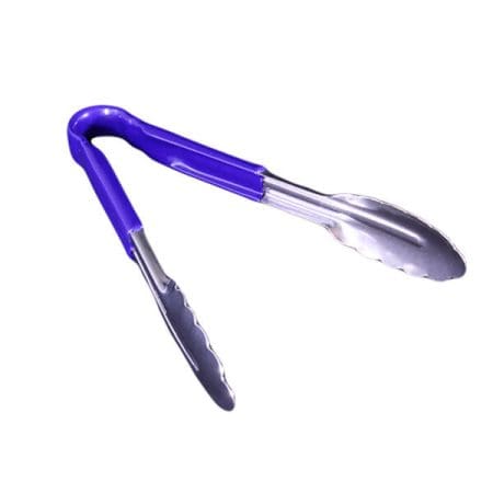 Stainless Steel Tongs 230mm Blue | Mills Display