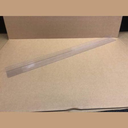 Front Riser L-Shape 60x905mm W/ Std Tape And T-Channel | Mills Display