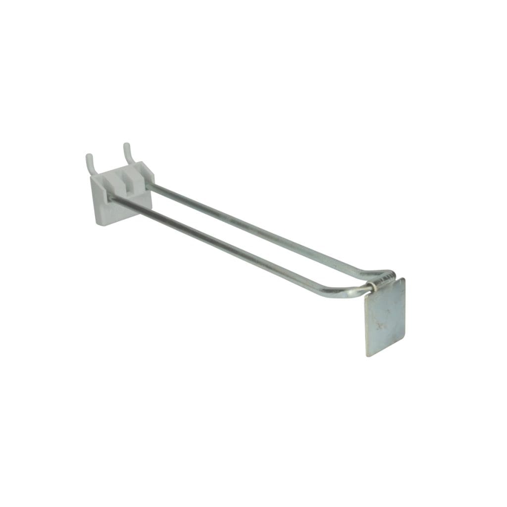 Double Loop Hook 200mm With Plate | Mills Display